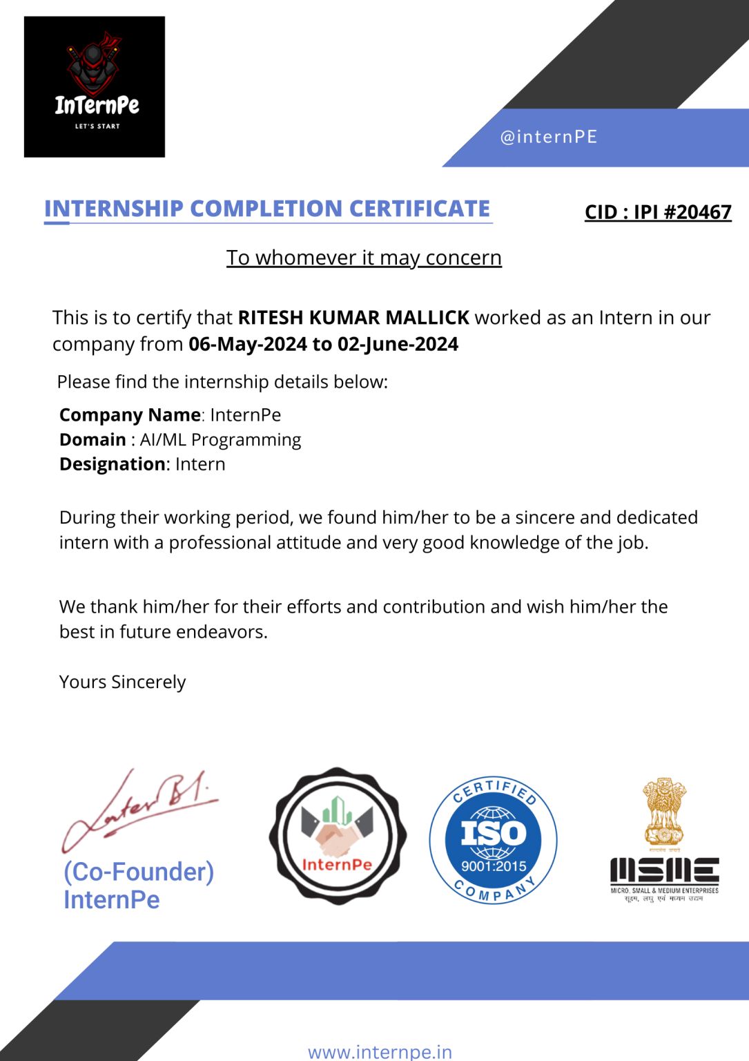 Ritesh kumar Mallick on LinkedIn: #internpe #python #machinelearning Ritesh kumar Mallick on LinkedIn: #internpe #python #machinelearning