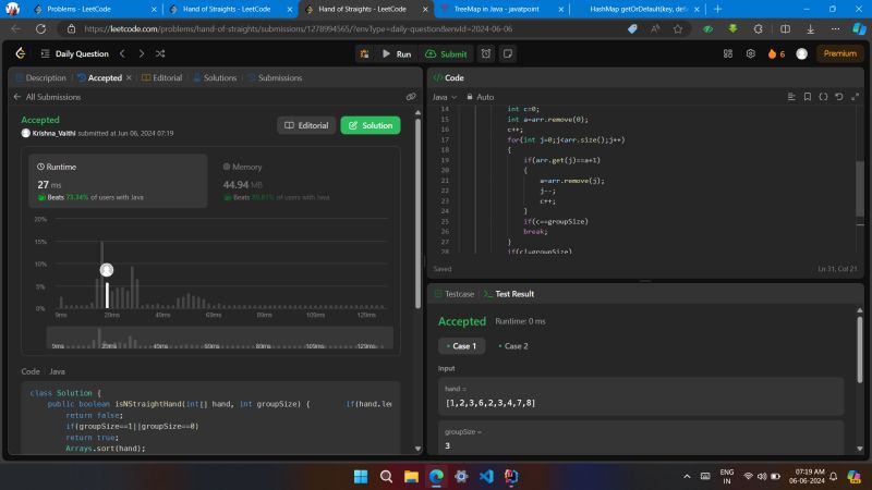 Krishna Vaithi on LinkedIn: #100daysofcode #coding #leetcode # ... Krishna Vaithi on LinkedIn: #100daysofcode #coding #leetcode # ...