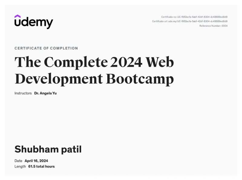 Shubham Patil on LinkedIn: #coding #udemy #learning # ... Shubham Patil on LinkedIn: #coding #udemy #learning # ...