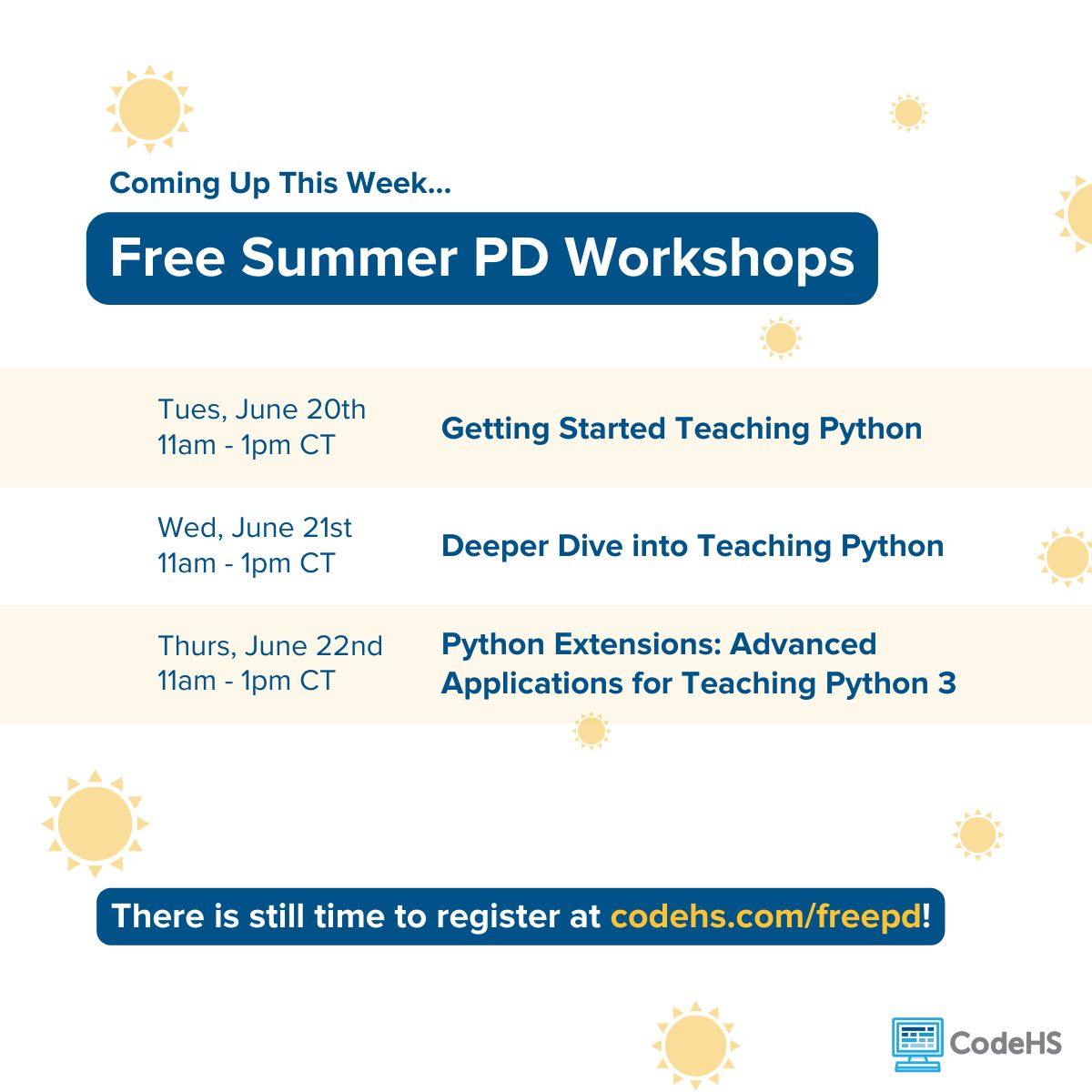 CodeHS on LinkedIn: #python CodeHS on LinkedIn: #python