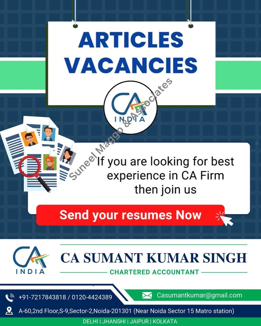 CA SUMANT SINGH posted on LinkedIn CA SUMANT SINGH posted on LinkedIn