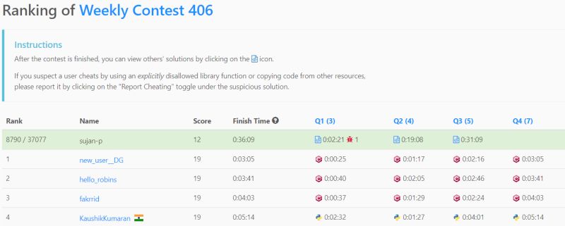 Sujan P on LinkedIn: #leetcode #coding #programming # ... Sujan P on LinkedIn: #leetcode #coding #programming # ...
