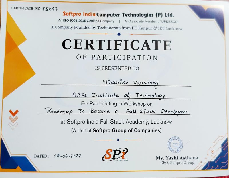Niharika Varshney on LinkedIn: Hello connections! I am pleased to share ... Niharika Varshney on LinkedIn: Hello connections! I am pleased to share ...