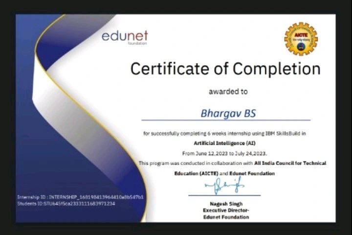 BHARGAVA RAO on LinkedIn: #ibm #edunetfoundation BHARGAVA RAO on LinkedIn: #ibm #edunetfoundation