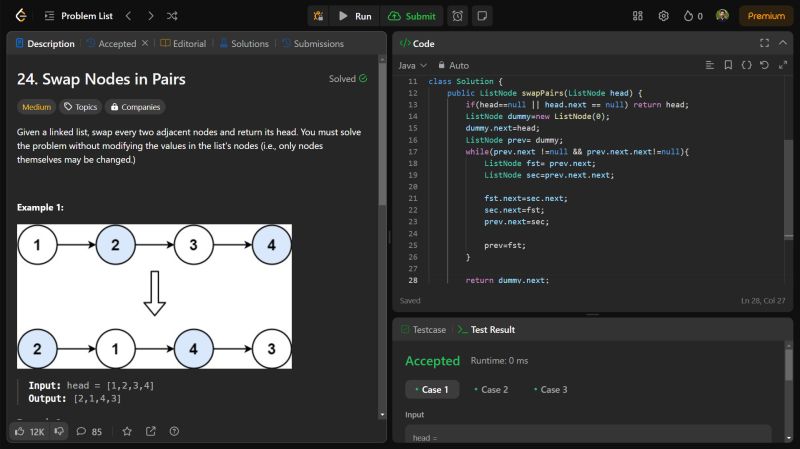 Sagar Kumar on LinkedIn: #leetcode #coding #programming #java # ... Sagar Kumar on LinkedIn: #leetcode #coding #programming #java # ...