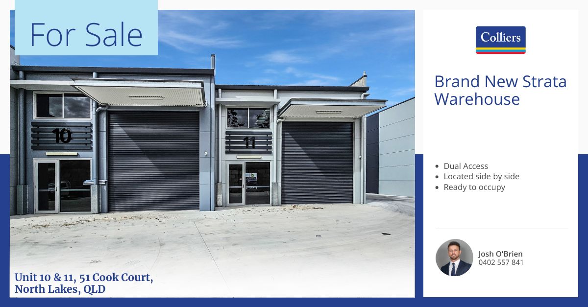 Josh O'Brien on LinkedIn: #industrial #warehouse #strata #occupy #own # ... Josh O'Brien on LinkedIn: #industrial #warehouse #strata #occupy #own # ...