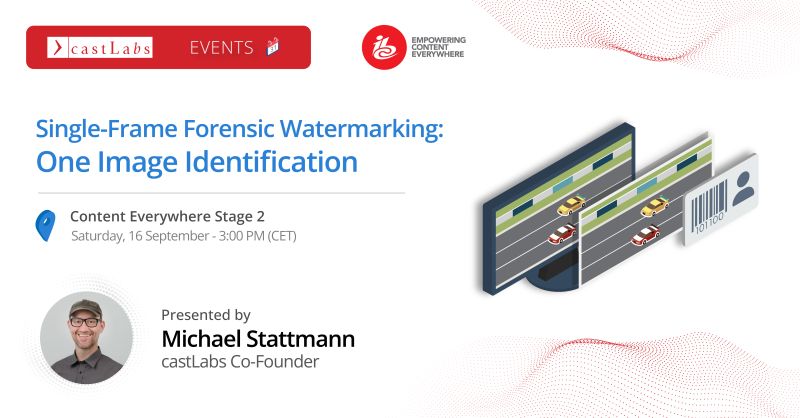 castLabs on LinkedIn: Single-Frame Forensic Watermarking: One image ... castLabs on LinkedIn: Single-Frame Forensic Watermarking: One image ...