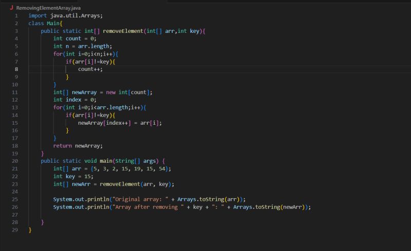 Day 65 of DSA Challenge: Removing an element | Yamini Khurana posted on ... Day 65 of DSA Challenge: Removing an element | Yamini Khurana posted on ...