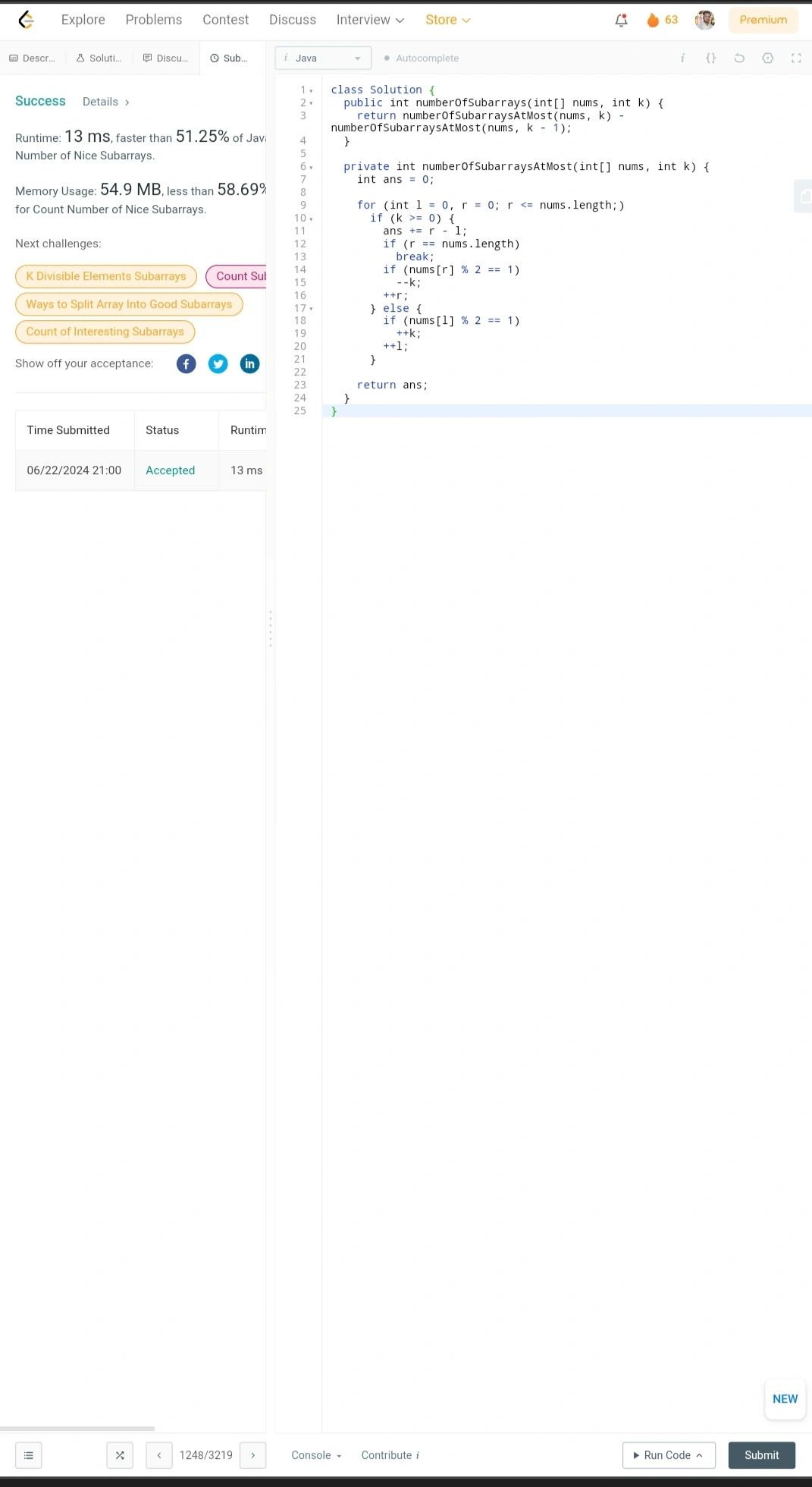Mohd Azam on LinkedIn: #75dayscodechallenge #leetcode #algorithm # ... Mohd Azam on LinkedIn: #75dayscodechallenge #leetcode #algorithm # ...