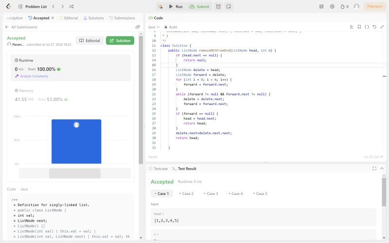 Paramaguru V on LinkedIn: #coding #leetcode #problemsolving #programming Paramaguru V on LinkedIn: #coding #leetcode #problemsolving #programming