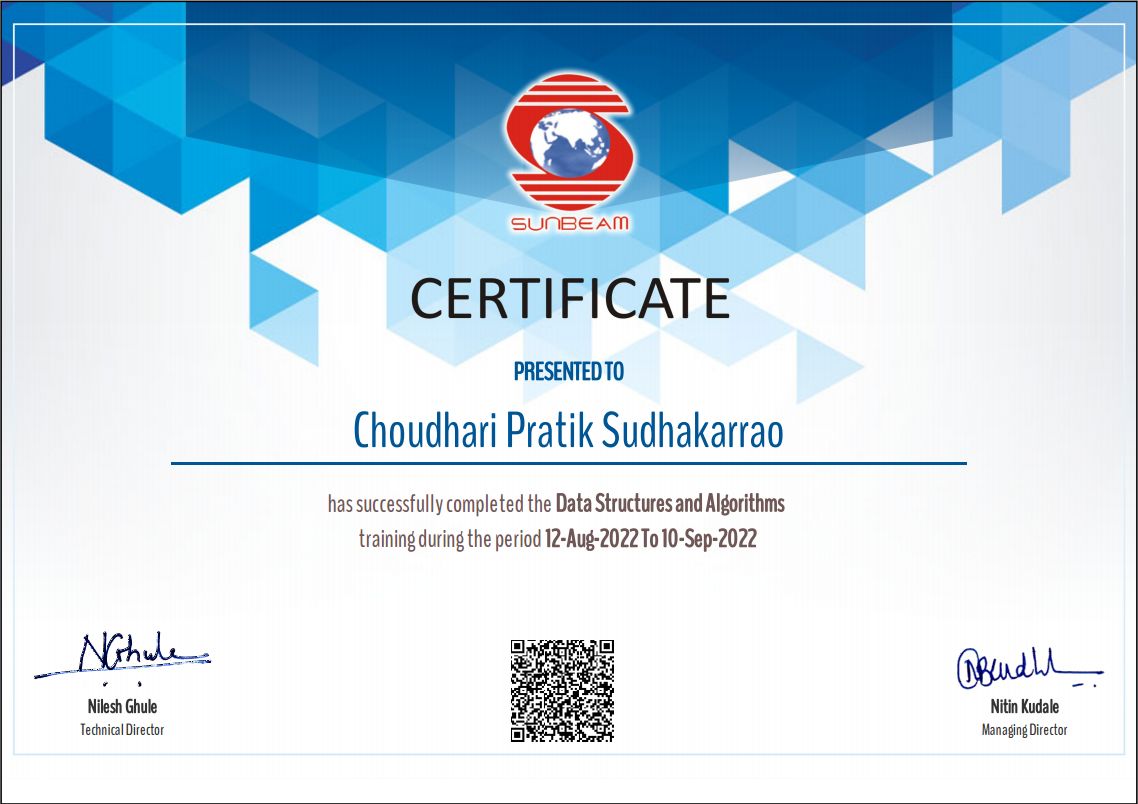 Pratik Choudhari on LinkedIn: #datastructures #algorithms # ... Pratik Choudhari on LinkedIn: #datastructures #algorithms # ...