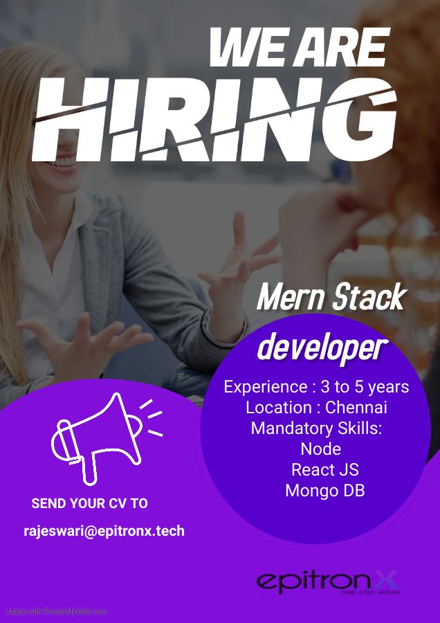 Rajeswari S on LinkedIn: #connections #mernstackdeveloper #node # ... Rajeswari S on LinkedIn: #connections #mernstackdeveloper #node # ...