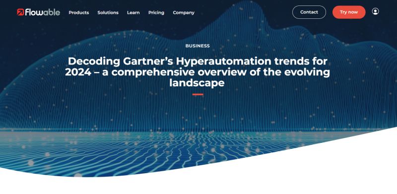 Gartner's Hyperautomation Trends for 2024 | Flowable posted on the ... Gartner's Hyperautomation Trends for 2024 | Flowable posted on the ...