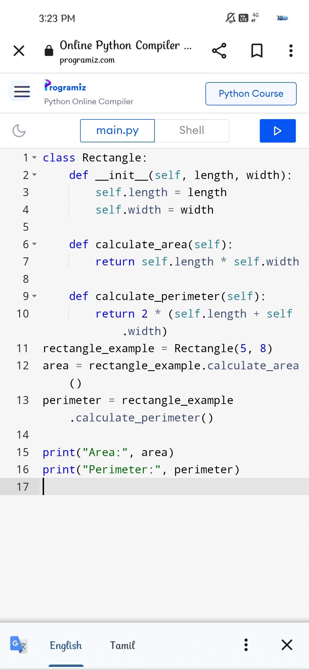 JAYASRI J on LinkedIn: #python JAYASRI J on LinkedIn: #python