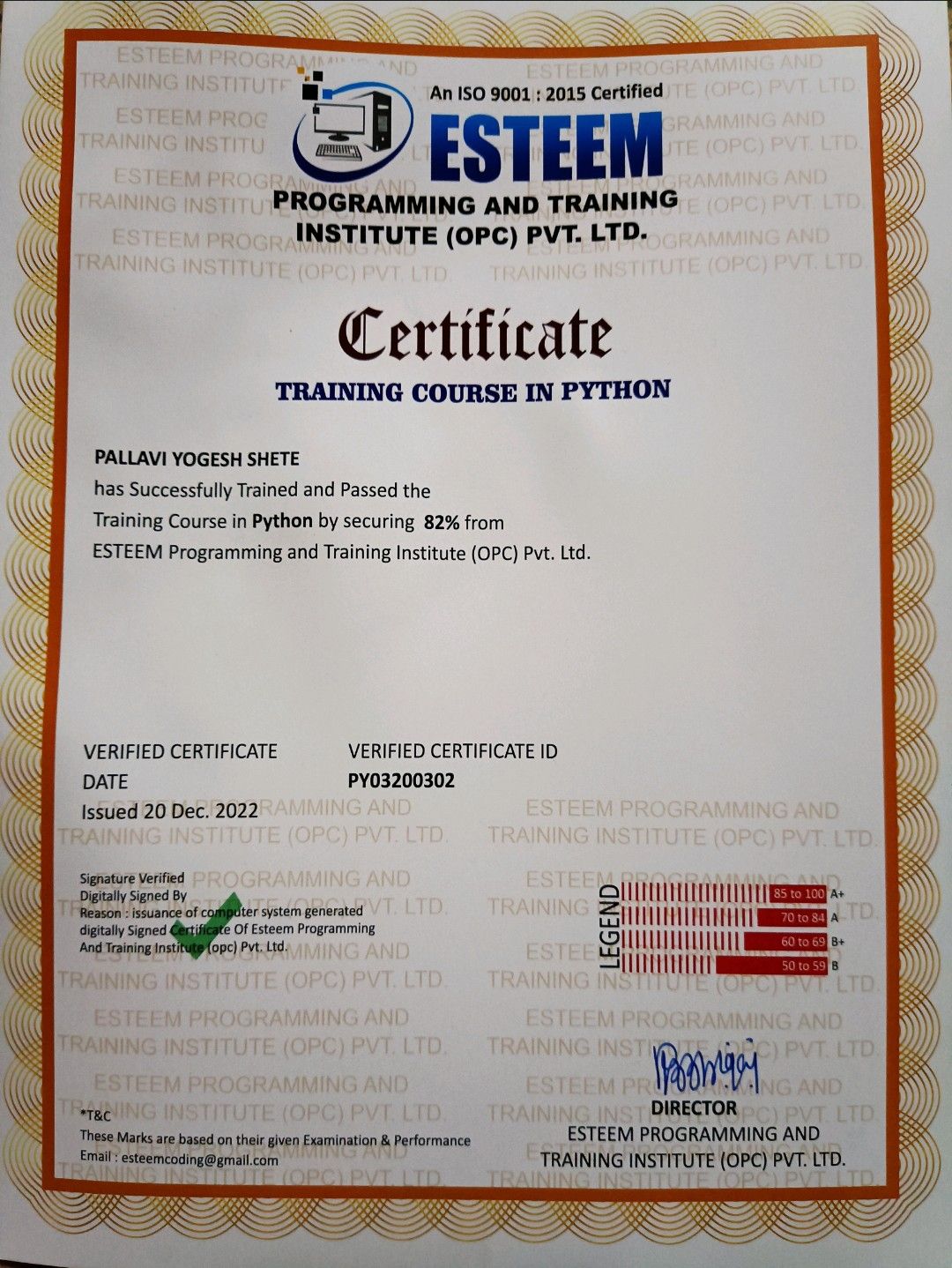 Pallavi Shete on LinkedIn: #programming #python #oops Pallavi Shete on LinkedIn: #programming #python #oops