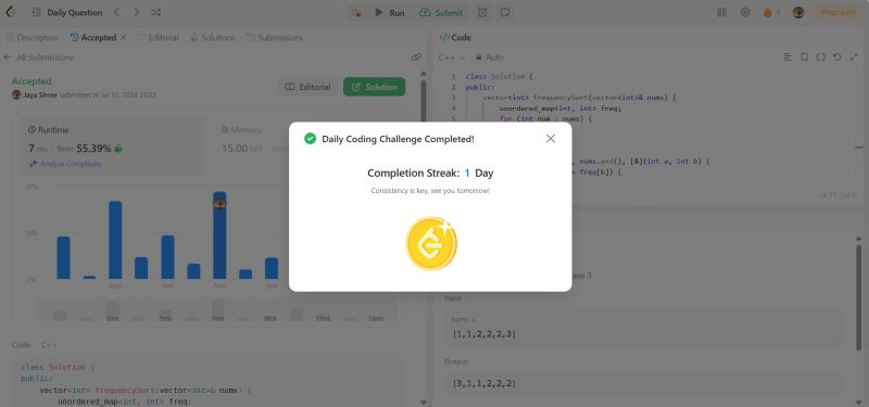 Jayashree M on LinkedIn: #leetcode #codingchallenge #problemsolving # ... Jayashree M on LinkedIn: #leetcode #codingchallenge #problemsolving # ...