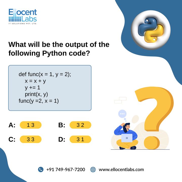 Ellocent Labs IT Solutions Private Limited on LinkedIn: #python # ... Ellocent Labs IT Solutions Private Limited on LinkedIn: #python # ...