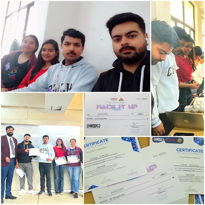 Harsh Bhardwaj on LinkedIn: #hackathon #hackitup #manavrachna # ... Harsh Bhardwaj on LinkedIn: #hackathon #hackitup #manavrachna # ...