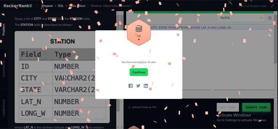 akshat verma on LinkedIn: #10daysofsql #hackerrank #sqlbasic # ... akshat verma on LinkedIn: #10daysofsql #hackerrank #sqlbasic # ...