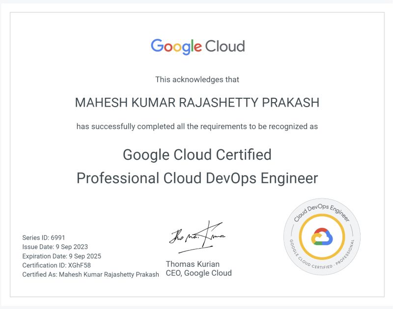 Mahesh Kumar RP on LinkedIn: #learngcpwithmahesh #googlecloud | 37 comments Mahesh Kumar RP on LinkedIn: #learngcpwithmahesh #googlecloud | 37 comments