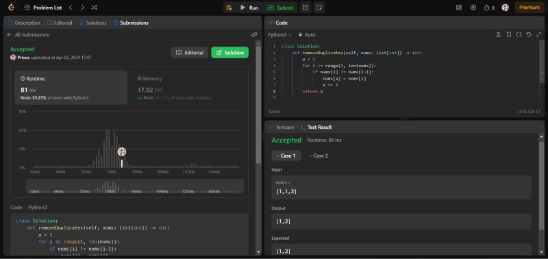 Prince Selva Raj A on LinkedIn: #leetcodechallenge #algorithm # ... Prince Selva Raj A on LinkedIn: #leetcodechallenge #algorithm # ...