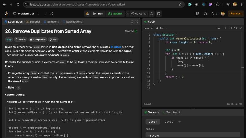Himanshu Pachouri on LinkedIn: #dsa #array #leetcode #problemsolving #java Himanshu Pachouri on LinkedIn: #dsa #array #leetcode #problemsolving #java