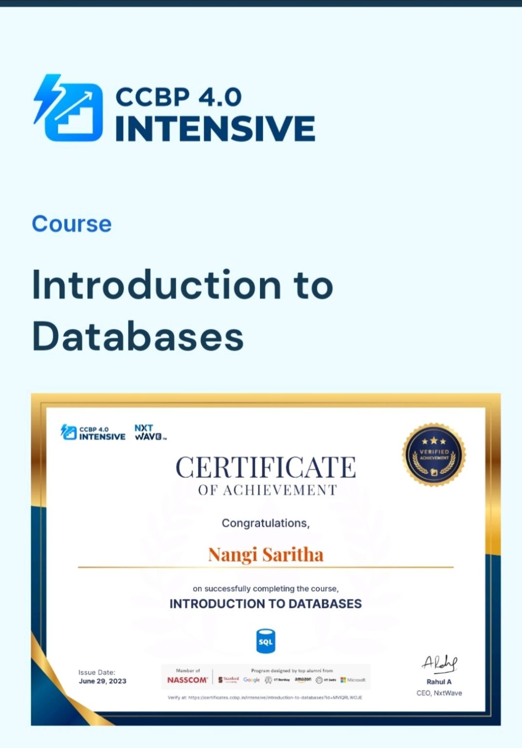 Saritha Nangi on LinkedIn: #database Saritha Nangi on LinkedIn: #database
