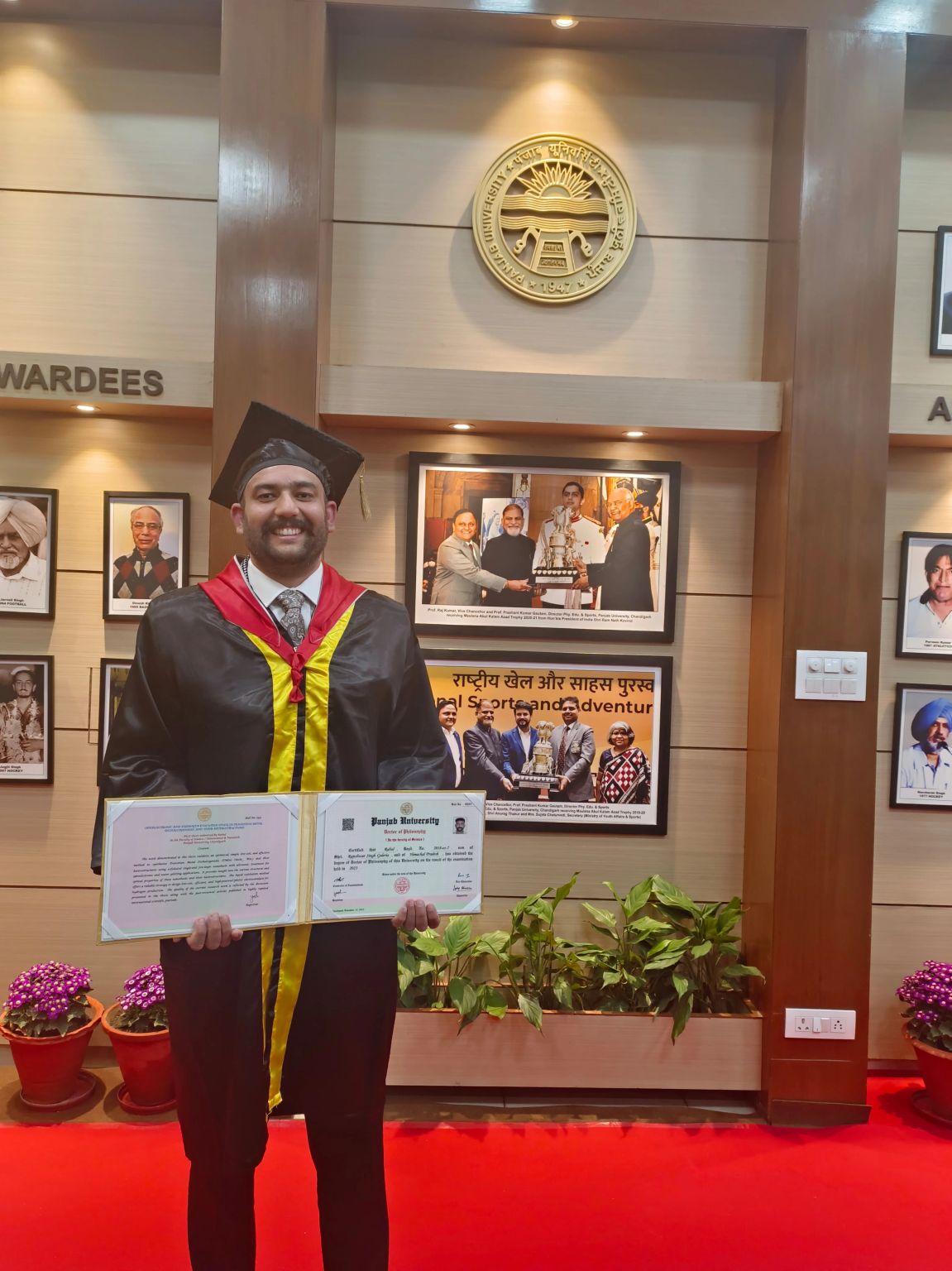 Rahul Rajput (Ph.D.) on LinkedIn: #panjabuniversity #puconvocation2024 ... Rahul Rajput (Ph.D.) on LinkedIn: #panjabuniversity #puconvocation2024 ...
