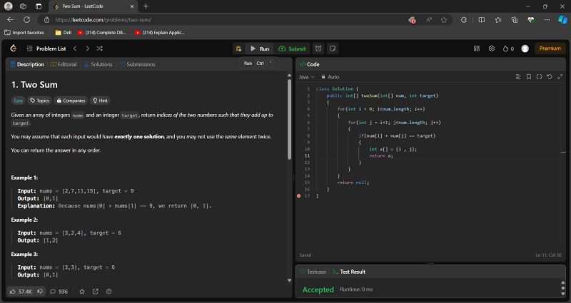 Ayush Pandey on LinkedIn: Day 01/30 Day Leetcode Challenge !!ππ₯ ... Ayush Pandey on LinkedIn: Day 01/30 Day Leetcode Challenge !!ππ₯ ...