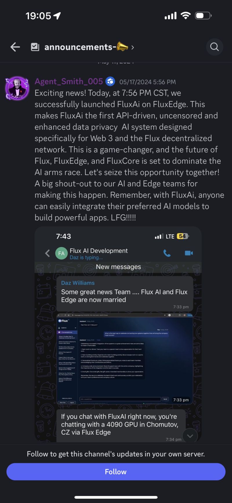 William Ward on LinkedIn: FluxAI has launched on FluxEdge! My build ... William Ward on LinkedIn: FluxAI has launched on FluxEdge! My build ...