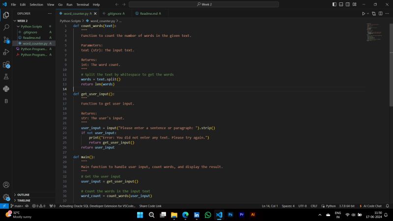 Praveen Kanth V T on LinkedIn: #python #programming #coding #internship ... Praveen Kanth V T on LinkedIn: #python #programming #coding #internship ...