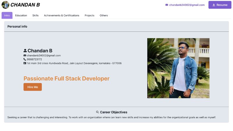 Chandan B on LinkedIn: #chakraui #reactjs Chandan B on LinkedIn: #chakraui #reactjs