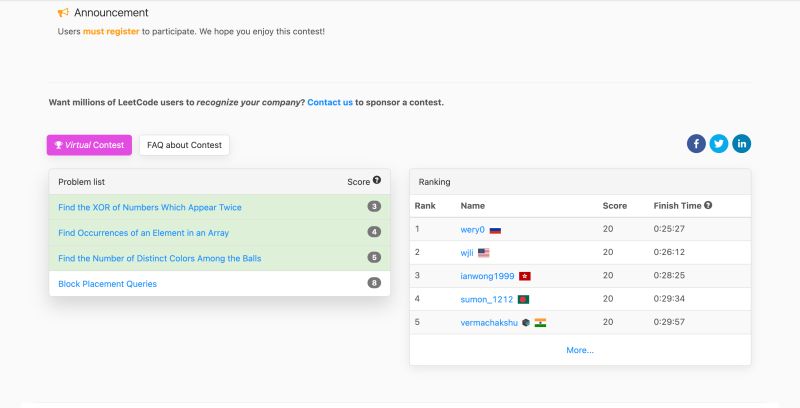 aniket sooryavanshi on LinkedIn: Solved 3 Questions in LeetCode ... aniket sooryavanshi on LinkedIn: Solved 3 Questions in LeetCode ...