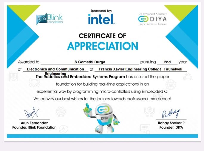 Gomathi Durga S on LinkedIn: #robotics #embeddedsystems #electronics # ... Gomathi Durga S on LinkedIn: #robotics #embeddedsystems #electronics # ...