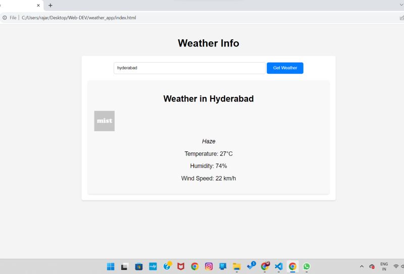 Raja Ramesh Muppidi on LinkedIn: This weather info website makes use of ... Raja Ramesh Muppidi on LinkedIn: This weather info website makes use of ...