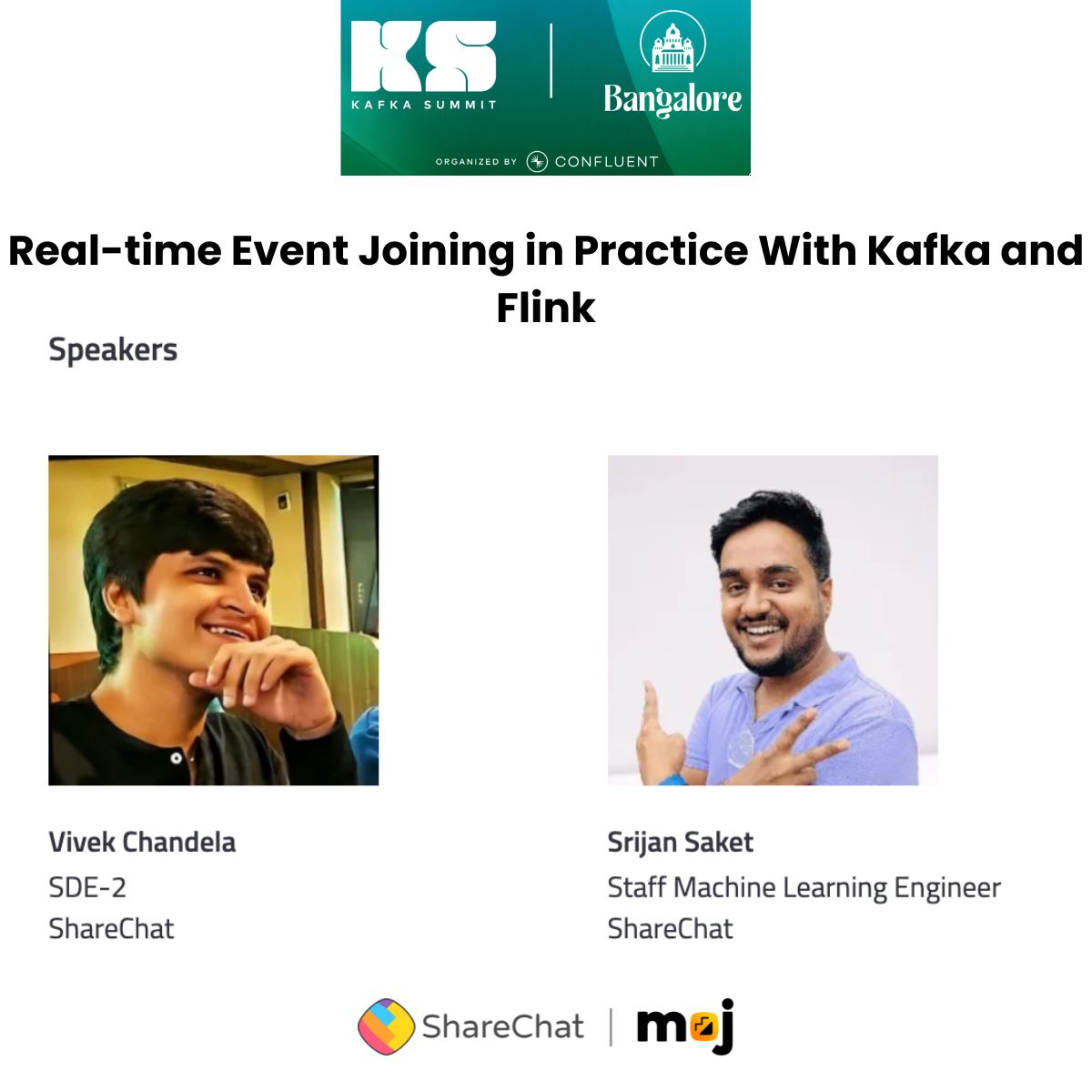 ShareChat on LinkedIn: #kafkasummit #kafka #ml #ai #lifeatsharechat #recsys ShareChat on LinkedIn: #kafkasummit #kafka #ml #ai #lifeatsharechat #recsys