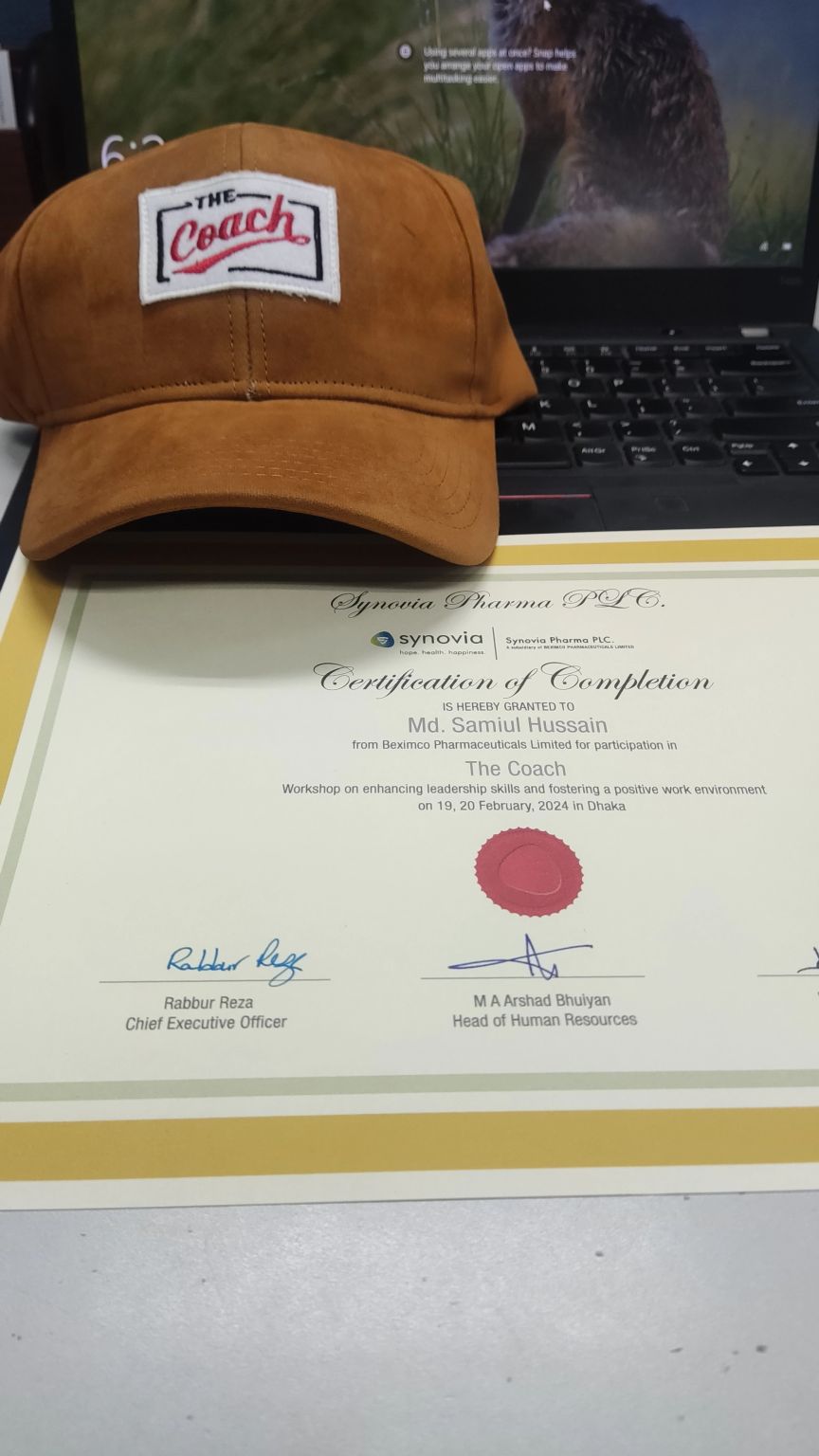 Md. Samiul Hussain on LinkedIn: #synovia #bcd Md. Samiul Hussain on LinkedIn: #synovia #bcd