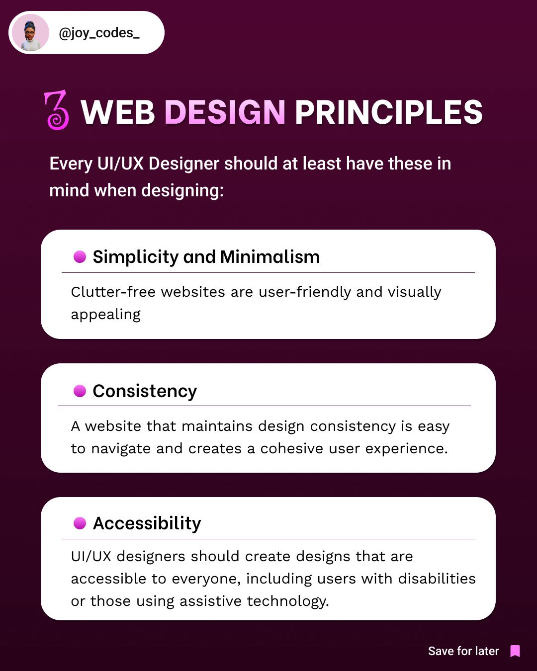 Joy Ehiedu on LinkedIn: #uiuxdesign #webdesignprinciples # ... Joy Ehiedu on LinkedIn: #uiuxdesign #webdesignprinciples # ...