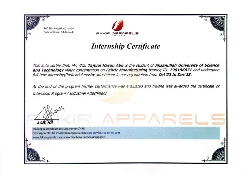 Tajbiul Hasan Abir on LinkedIn: Alhamdulillah ️ Successfully another ... Tajbiul Hasan Abir on LinkedIn: Alhamdulillah ️ Successfully another ...