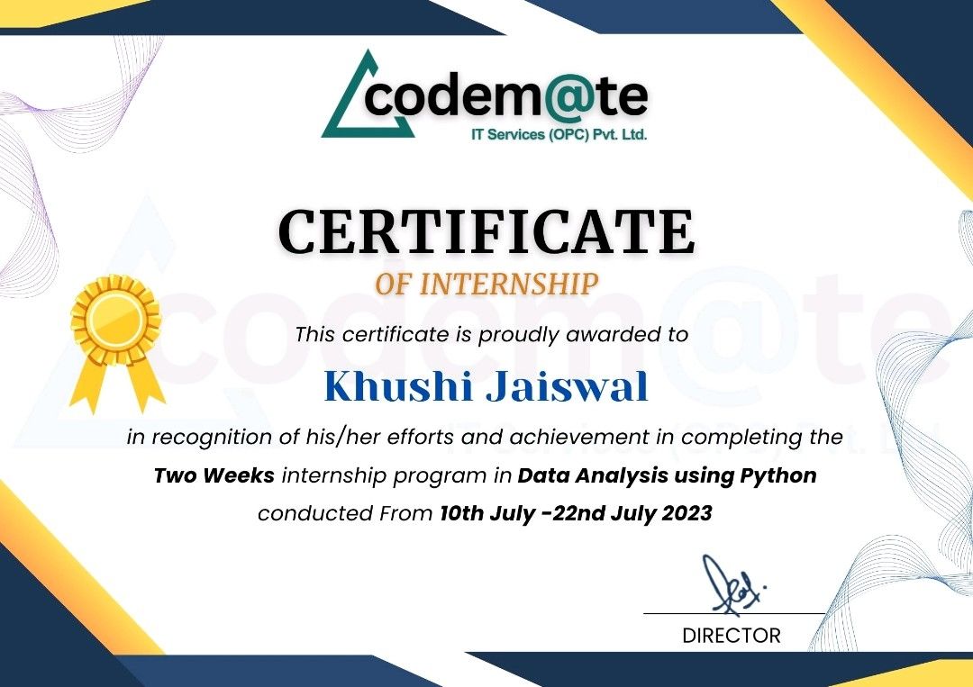 Khushi Jaiswal on LinkedIn: #connections #dataanalysis #python # ... Khushi Jaiswal on LinkedIn: #connections #dataanalysis #python # ...