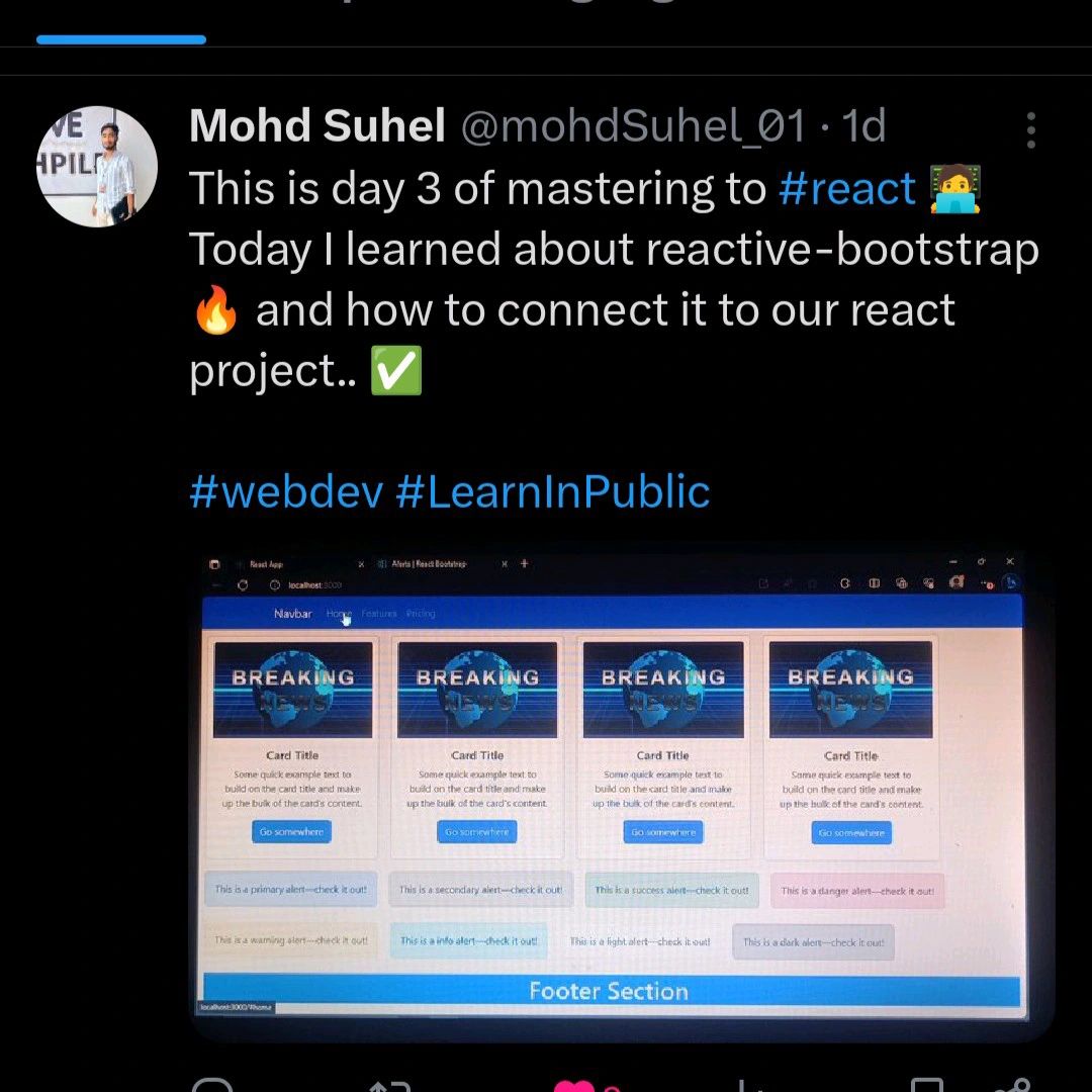 Mohd Suhel on LinkedIn: #react #webdev Mohd Suhel on LinkedIn: #react #webdev