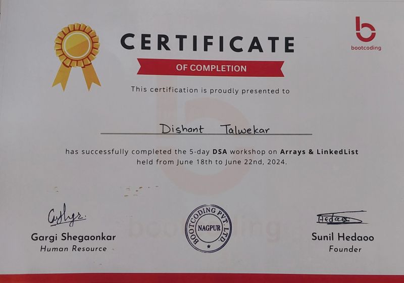 Dishant Talwekar on LinkedIn: #learning #datastructures #algorithms # ... Dishant Talwekar on LinkedIn: #learning #datastructures #algorithms # ...