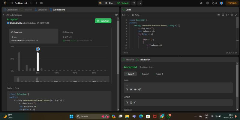 Shubh Shukla on LinkedIn: #datastructures #algorithms #problemsolving # ... Shubh Shukla on LinkedIn: #datastructures #algorithms #problemsolving # ...