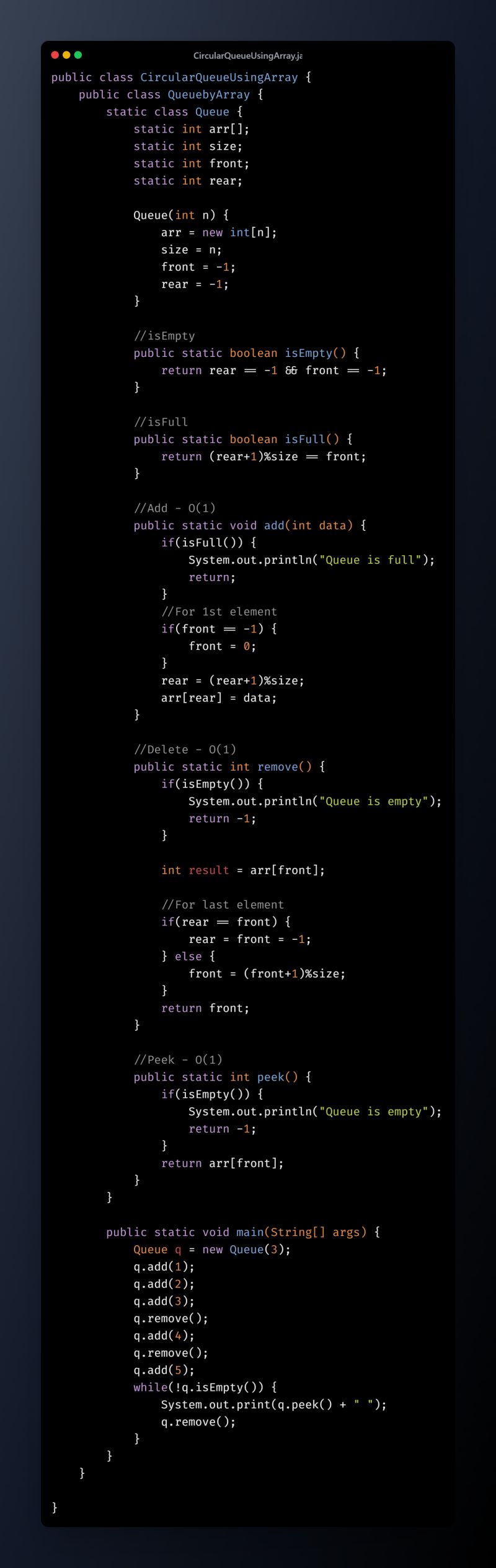 Shekhar Singh on LinkedIn: #coding #datastructures #circularqueue # ... Shekhar Singh on LinkedIn: #coding #datastructures #circularqueue # ...