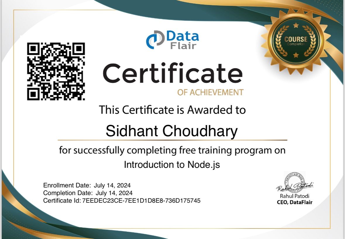 Sidhant Choudhary on LinkedIn: #dataflair Sidhant Choudhary on LinkedIn: #dataflair