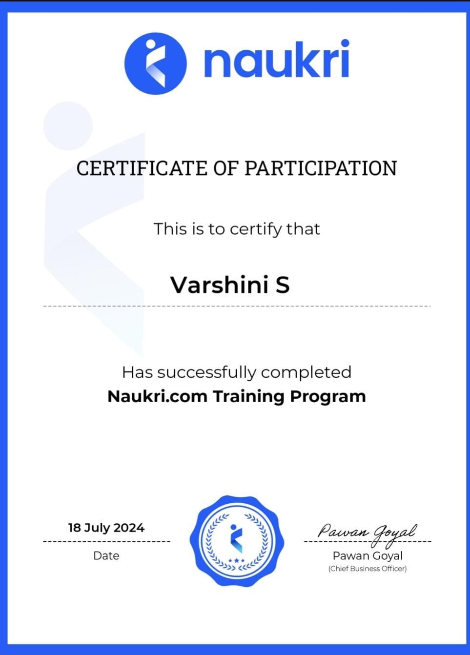 Varshini Saravanan on LinkedIn: #learning #training #hr #careergrowth # ... Varshini Saravanan on LinkedIn: #learning #training #hr #careergrowth # ...