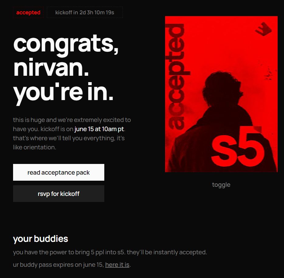 Nirvan jha on LinkedIn: buildspace season 5 is set to be the most ... Nirvan jha on LinkedIn: buildspace season 5 is set to be the most ...