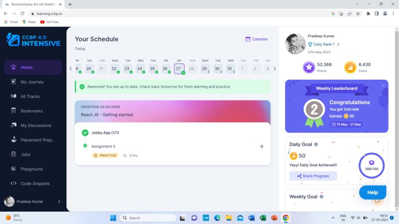pradeep kumar maisagalla on LinkedIn: #day167 #nxtwave #ccbp #reactjs pradeep kumar maisagalla on LinkedIn: #day167 #nxtwave #ccbp #reactjs