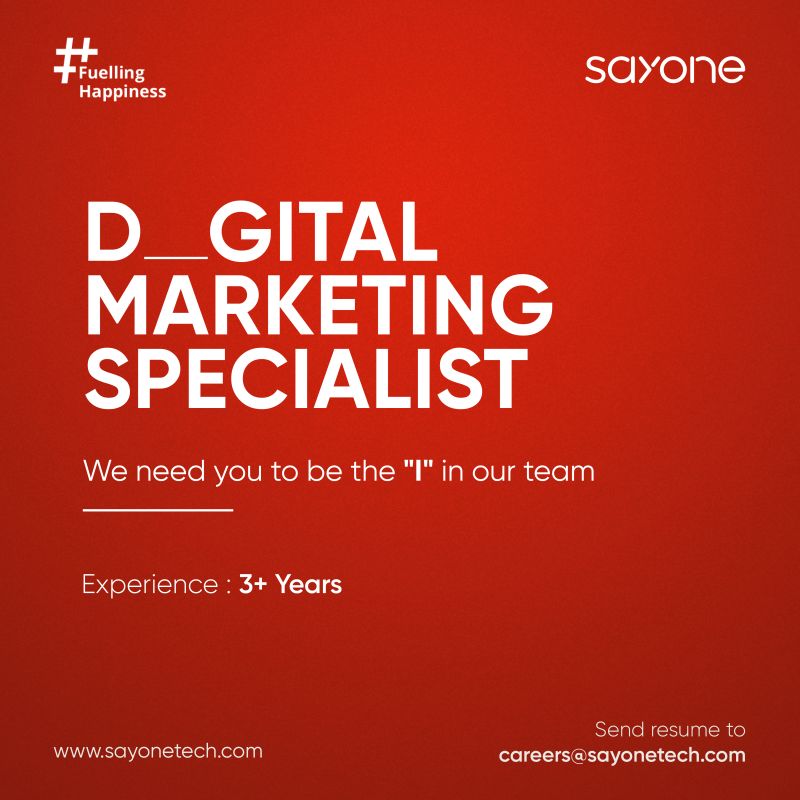 SayOne Technologies on LinkedIn: #sayone #fuellinghappiness #job # ... SayOne Technologies on LinkedIn: #sayone #fuellinghappiness #job # ...