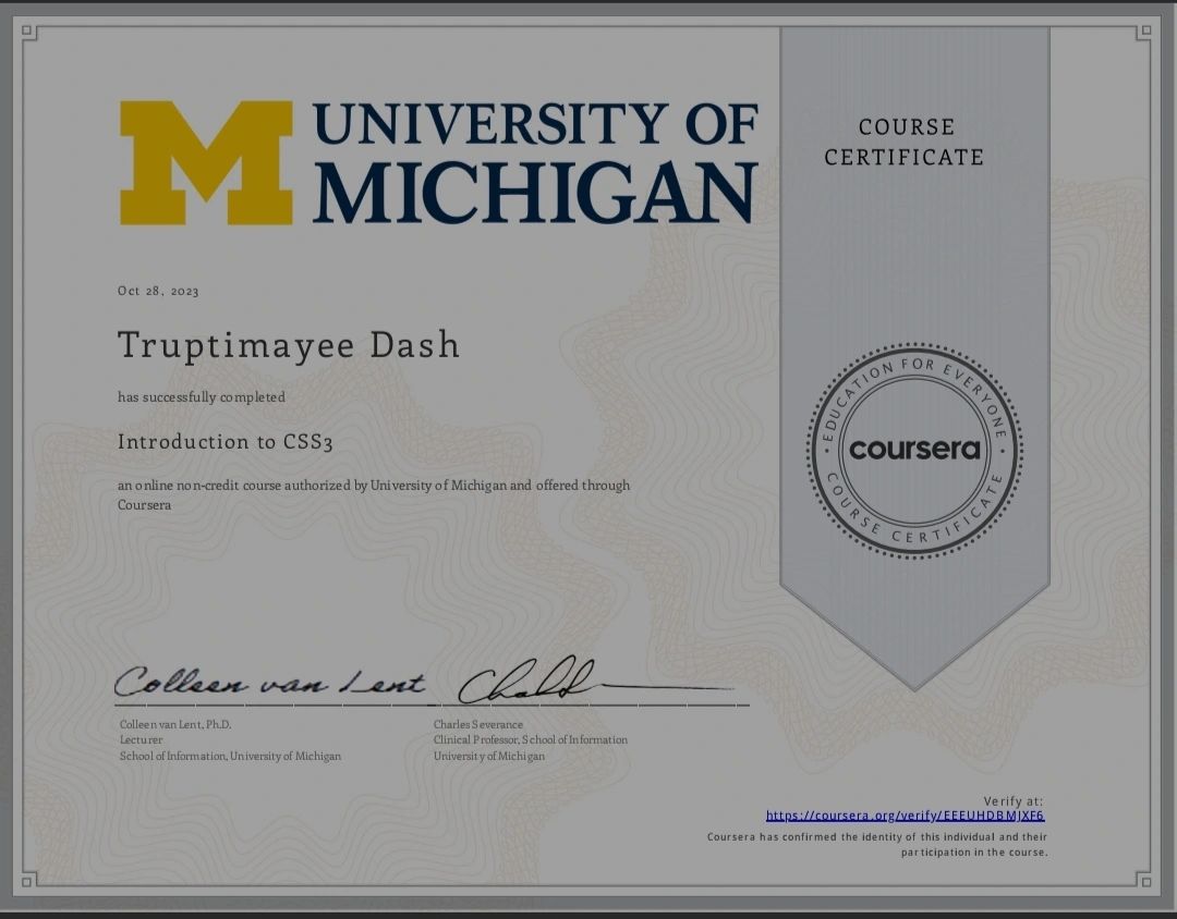 Truptimayee Dash on LinkedIn: #lifelonglearner Truptimayee Dash on LinkedIn: #lifelonglearner
